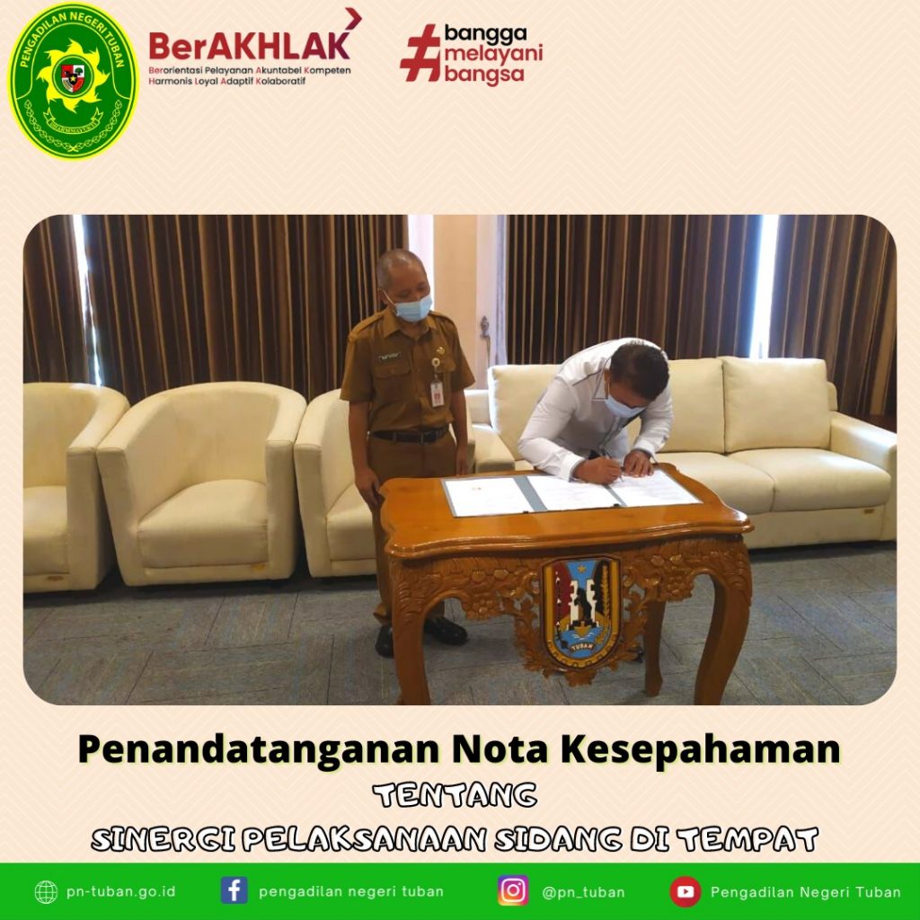 Uncategorized Penandatangan Nota Kesepahaman - PENGADILAN NEGERI TUBAN